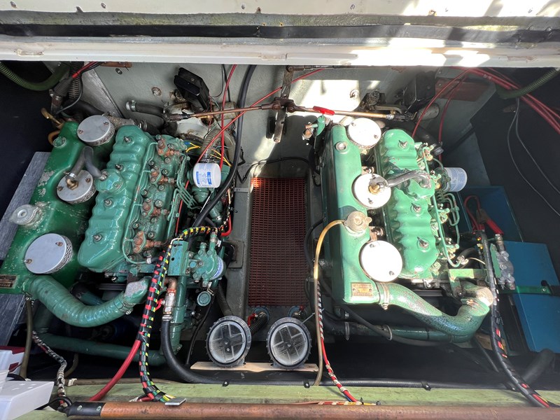 Project 31 Boat for Sale, "Bobbles" at Jones Boatyard