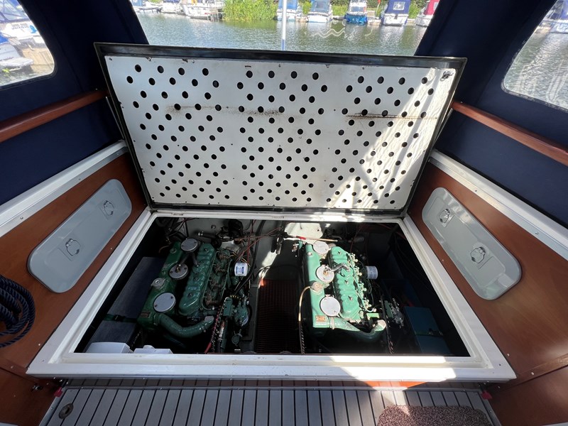 Project 31 Boat for Sale, "Bobbles" at Jones Boatyard