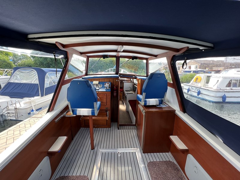 Project 31 Boat for Sale, "Bobbles" at Jones Boatyard