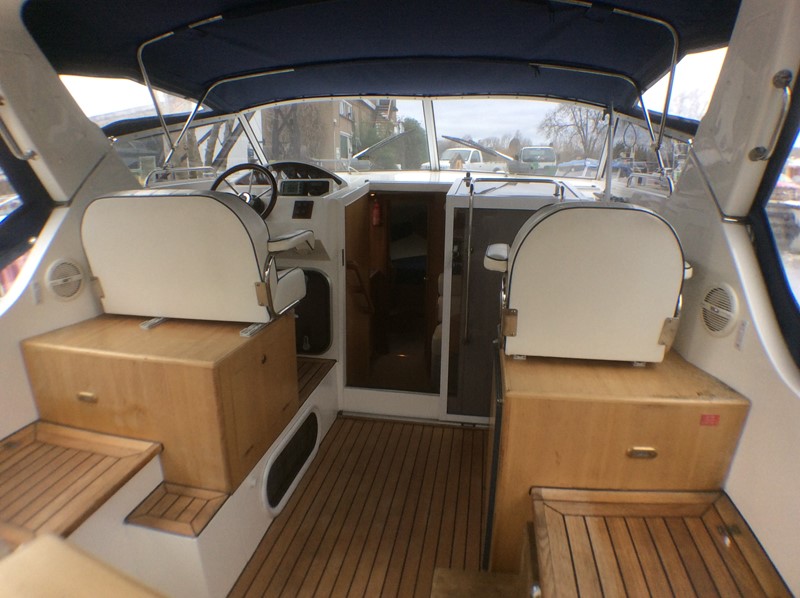 Sheerline 950 Boat for Sale, "Water Moon" at Jones Boatyard